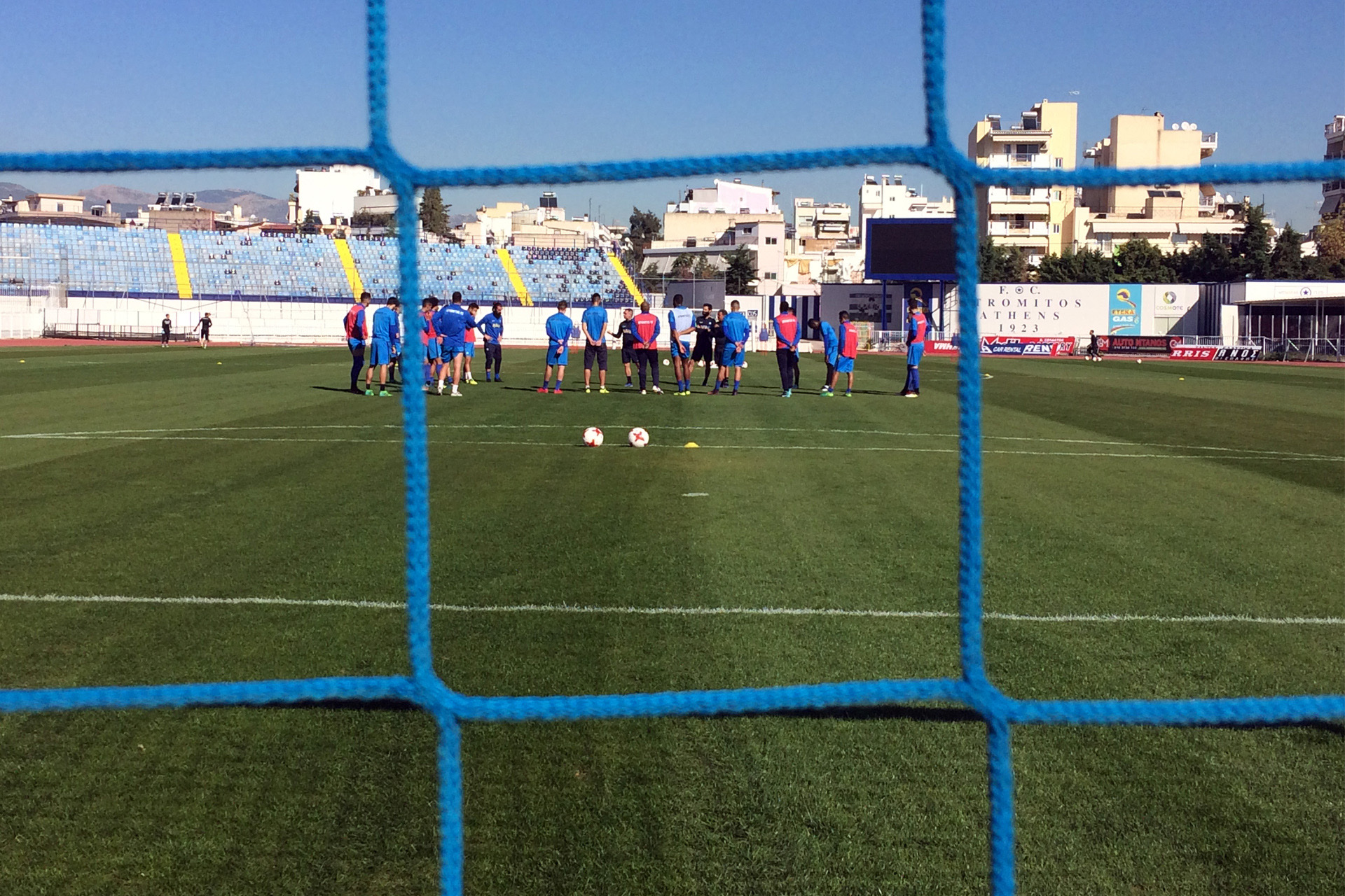 Στο Δημοτικό Στάδιο Περιστερίου η σημερινή προπόνηση | ATROMITOS FC ...
