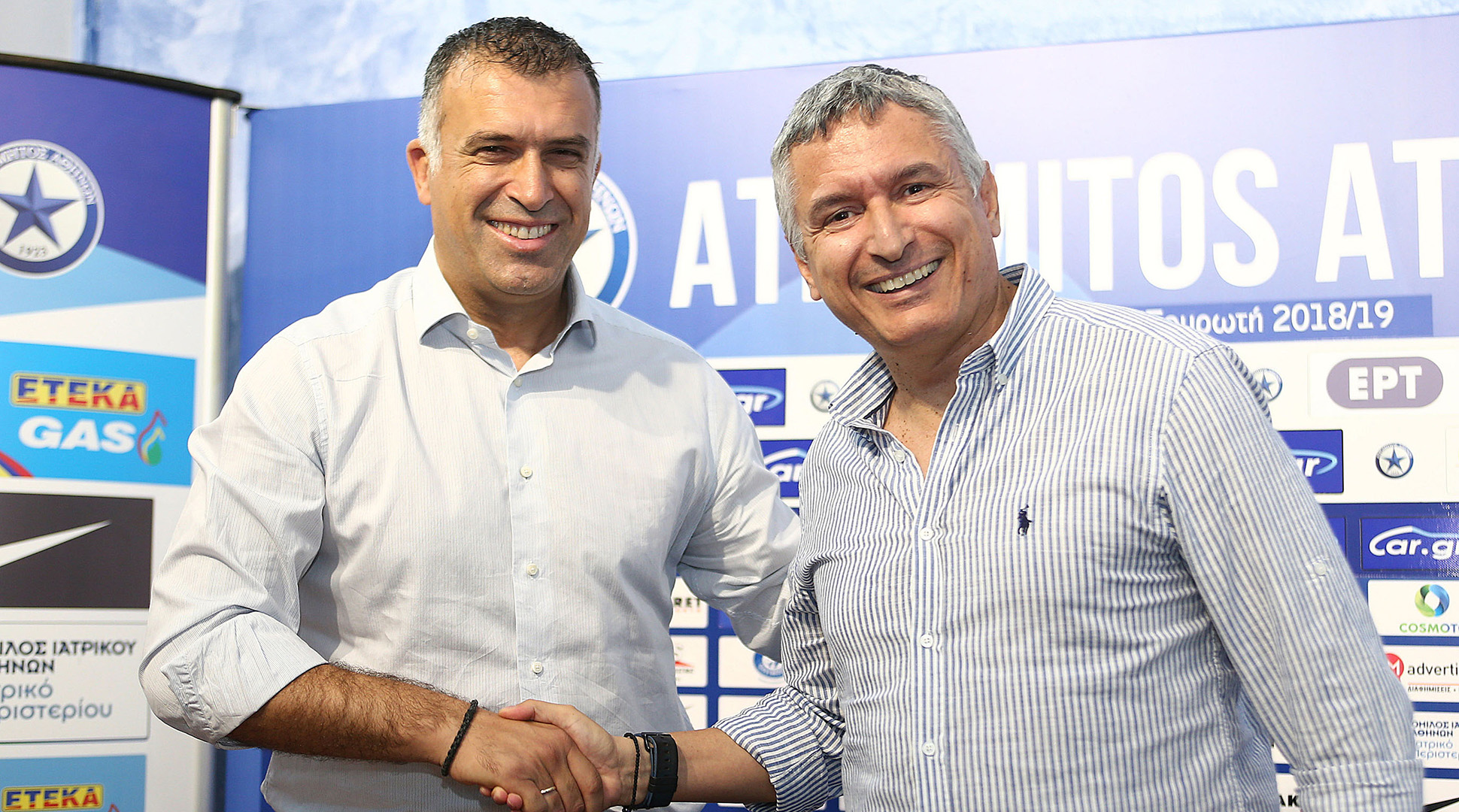 Παρουσιάστηκε ο νέος μας προπονητής Γιάννης Αναστασίου! | ATROMITOS FC ...